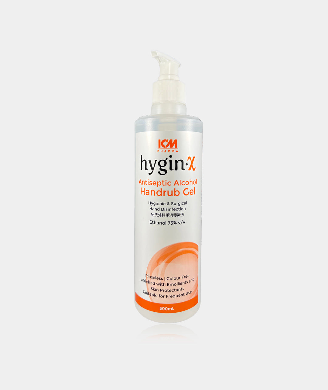 Hygin-X Antiseptic Handrub Gel With Moisturiser – ICM Pharma