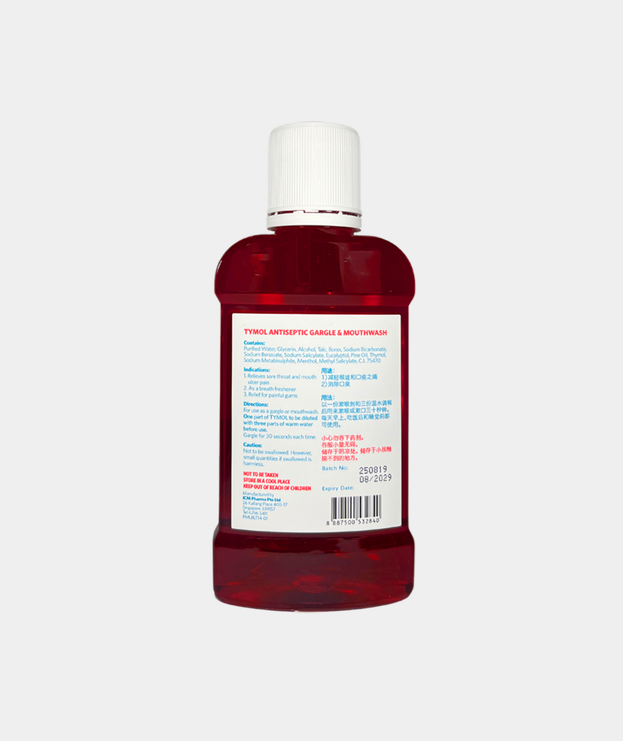Tymol Antiseptic Gargle – ICM Pharma