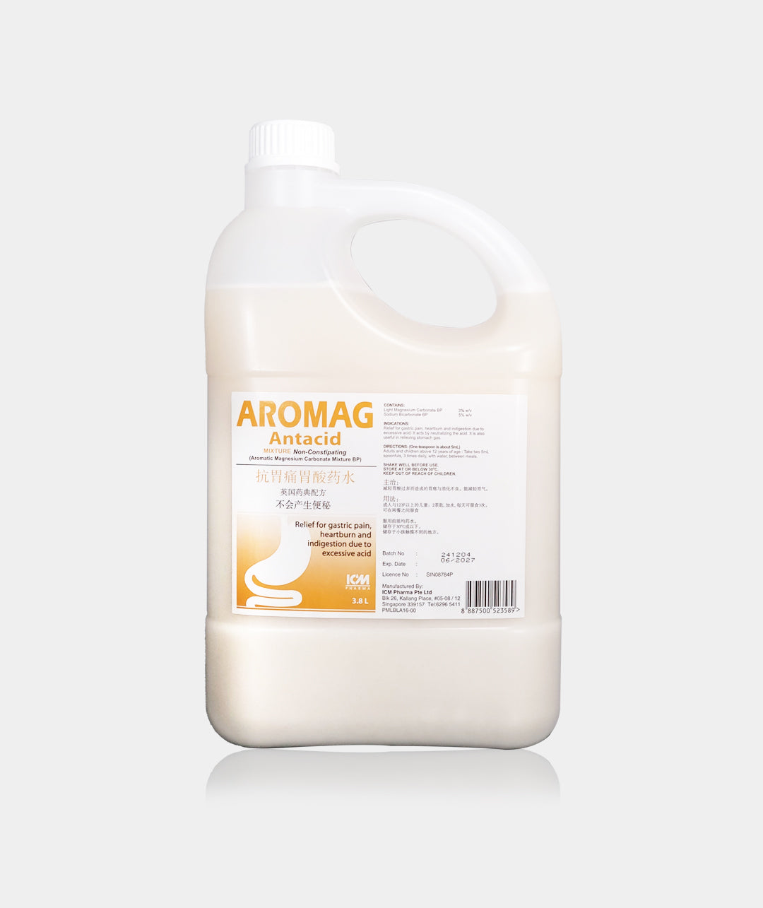 Aromag Antacid Mixture – ICM Pharma
