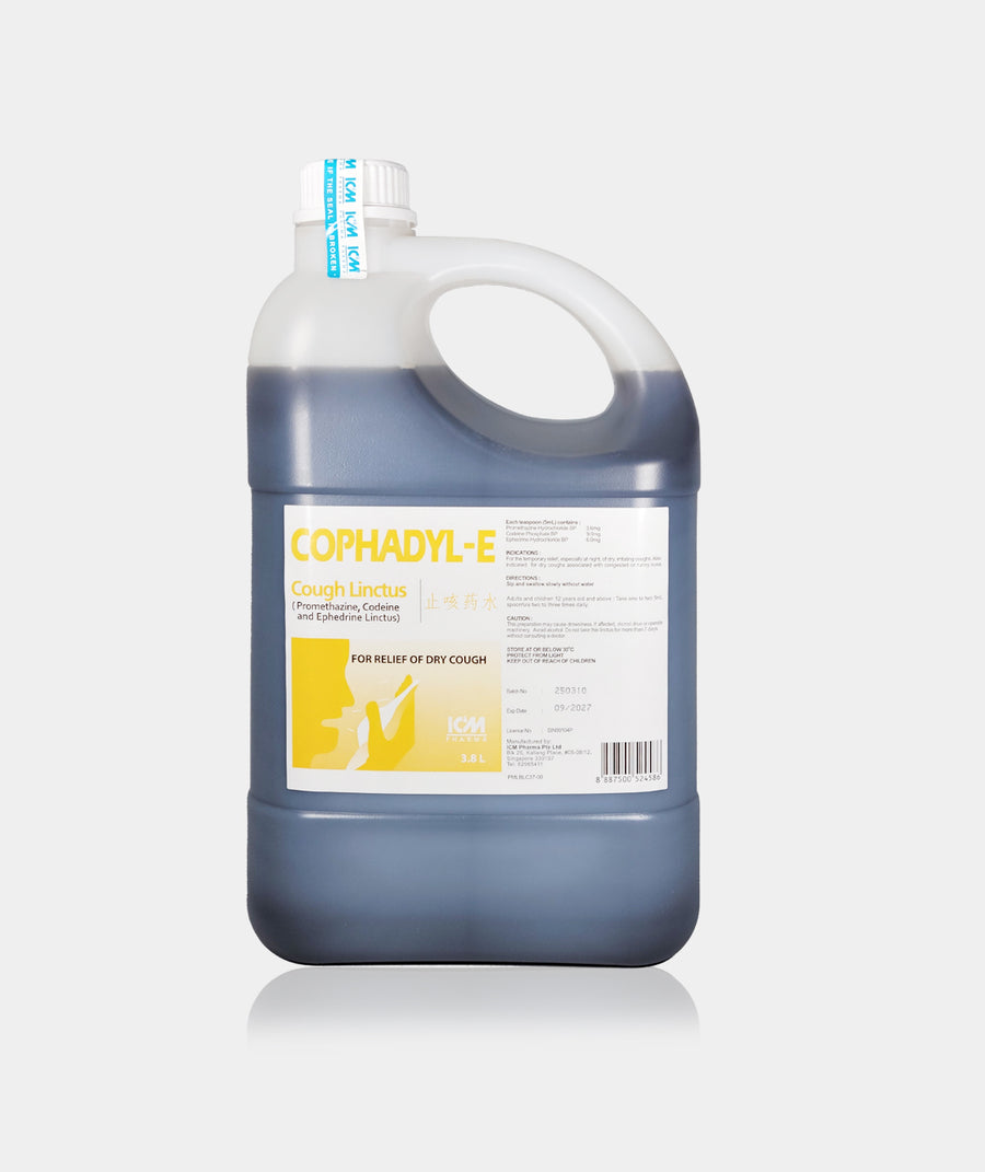 Cophadyl-E Cough Linctus – ICM Pharma