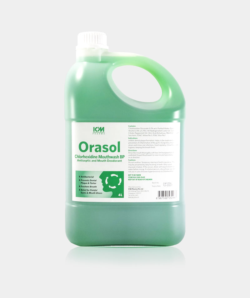 Orasol Antiseptic Mouthwash – ICM Pharma