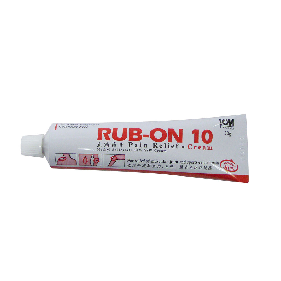 Rub-On 10 Pain Relief Cream – ICM Pharma